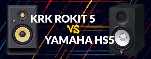 KRK Rokit 5 Vs Yamaha HS5 - Which Sounds Best?